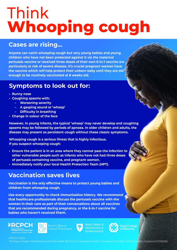 Whooping cough – advice for parents and carers - Medicines For Children